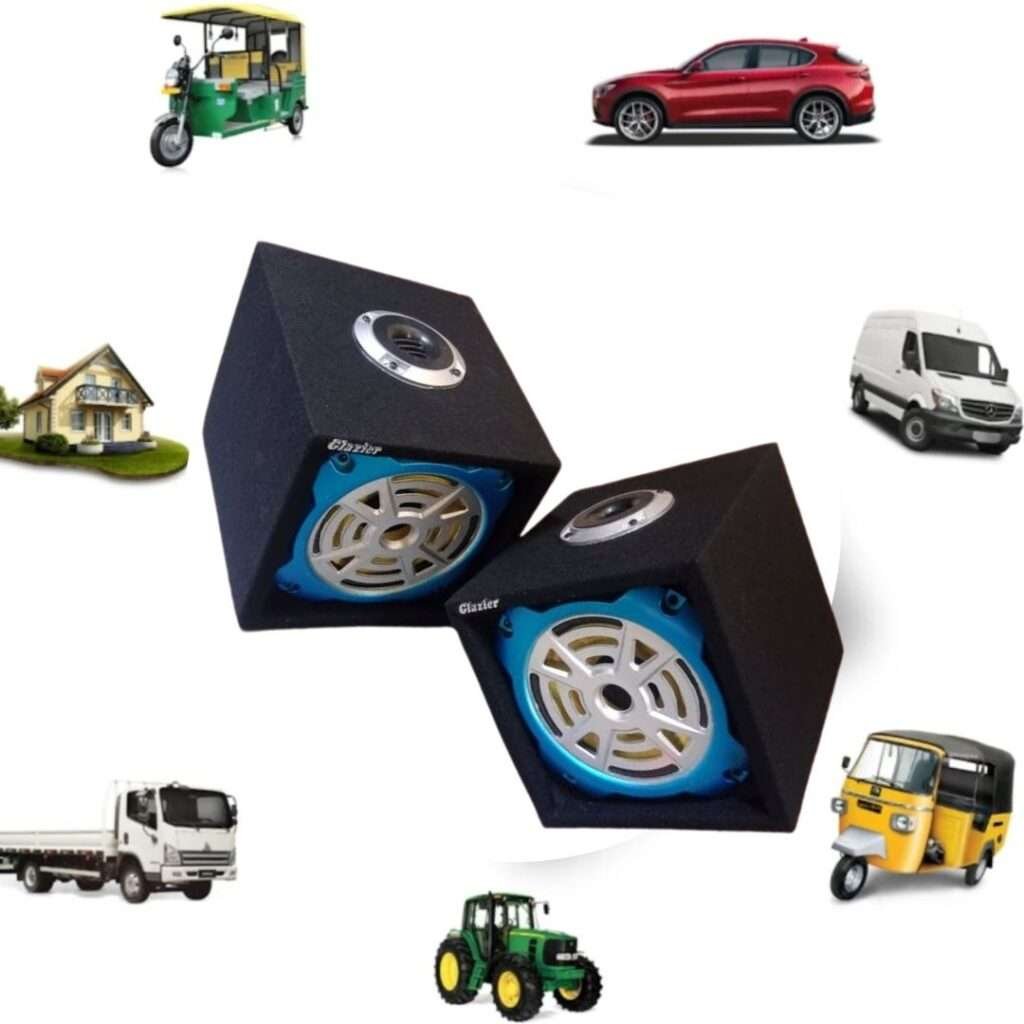 Complete 6 Inch Speaker Box, Set of 2