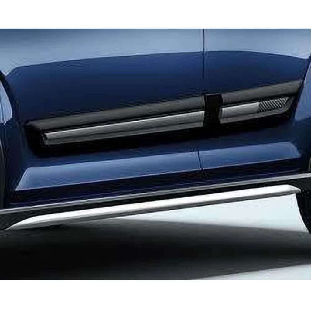 Ignis Side Cladding Price Very Low, Sliver And Black Color