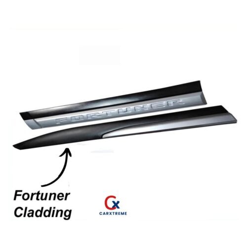 luxurious New Brezza Side Cladding, Black And Silver Color