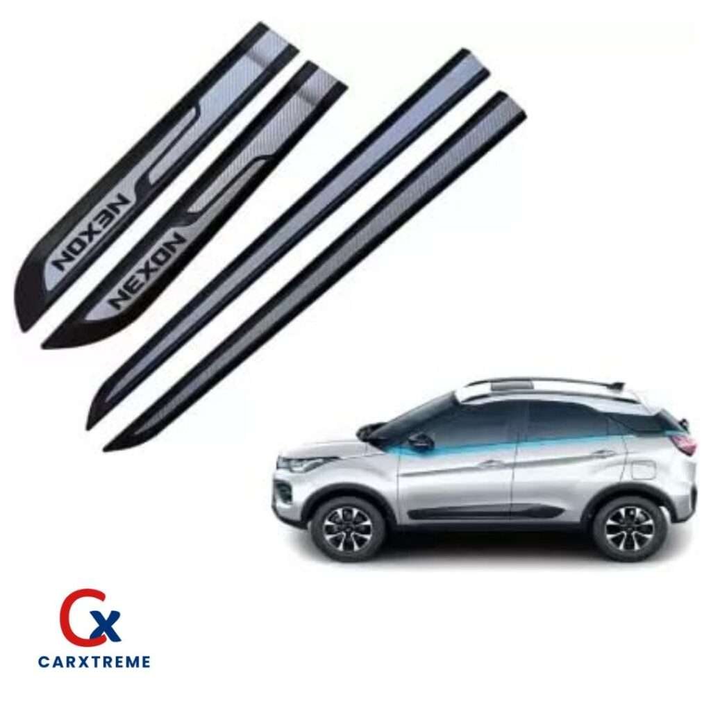 Compatible Tata Nexon Side Beading l Set of 4 l Black